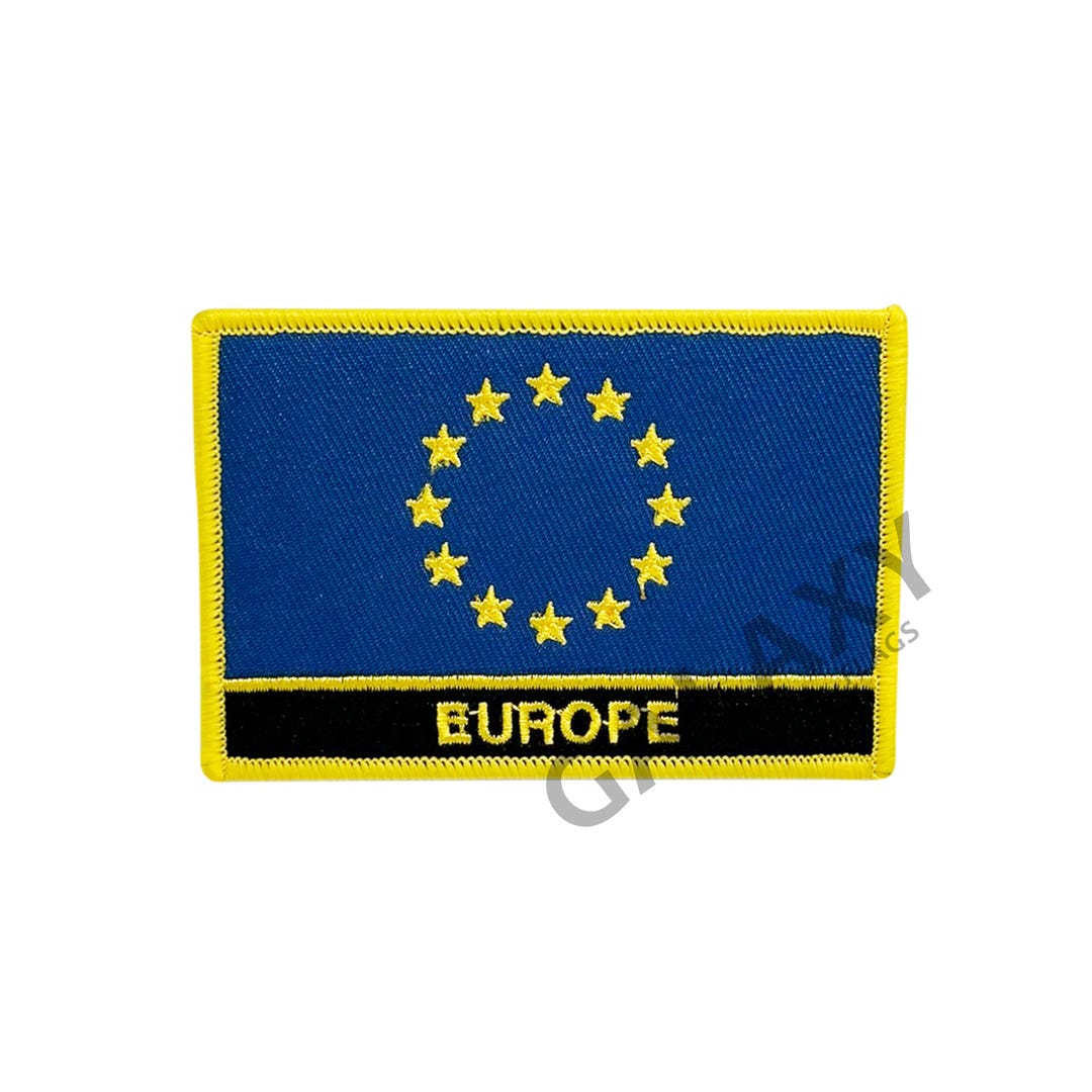 European Union Patch / European Union Flag Patch / Iron - on or Sew on ...