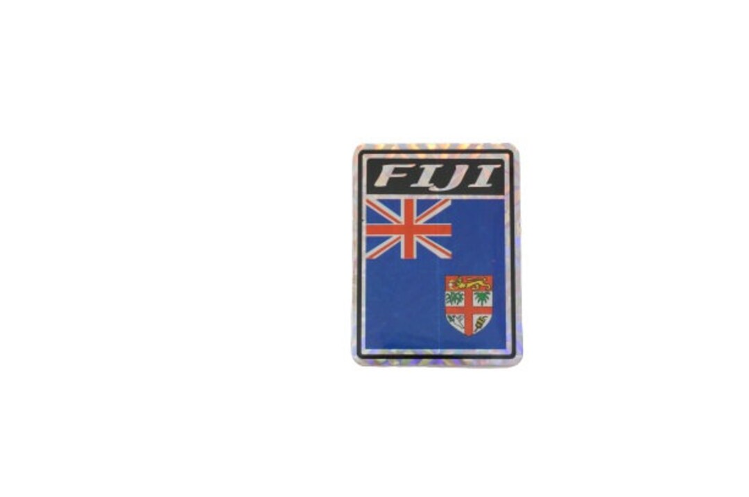 Fiji Sticker / Fiji Flag Sticker / "3x4" Fiji Sticker - Etsy