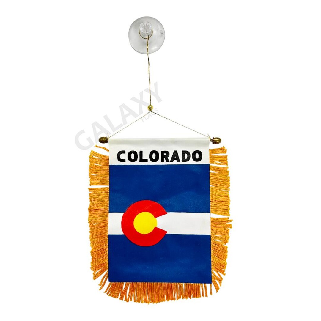 Colorado Mini Banner / Colorado Flag / Colorado State Flag - Etsy