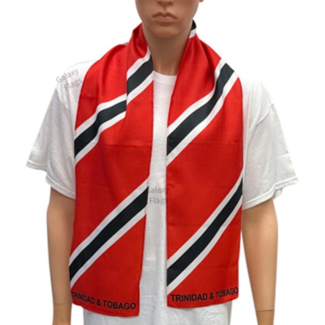 Trinidad & Tobago Scarf / Trinidad and Tobago Flag / Trinidad and ...
