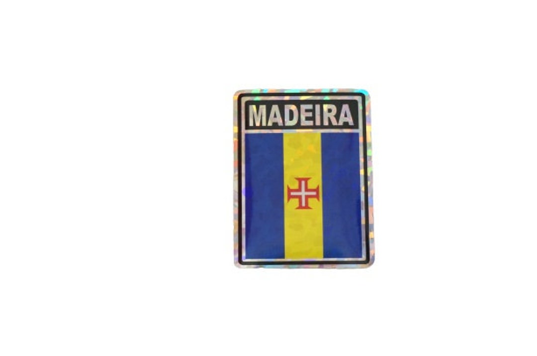 Madeira Sticker / Madeira Flag Sticker / "3x4" Madeira Sticker - Etsy