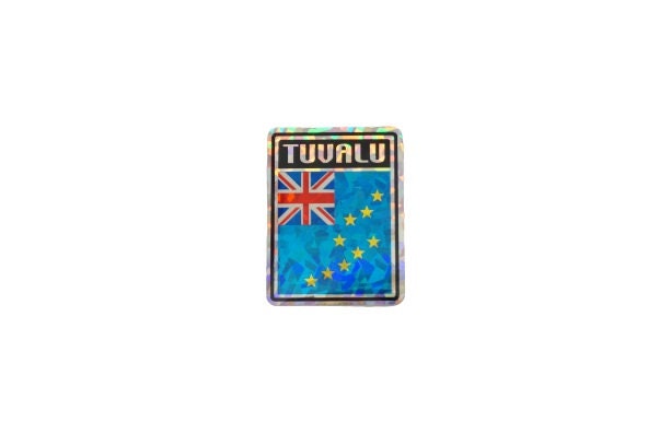 Tuvalu Sticker / Tuvalu Flag Sticker / "3x4" Tuvalu Sticker - Etsy