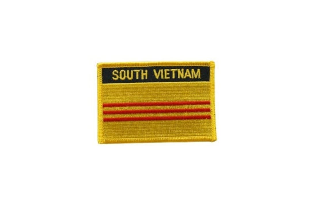 South Vietnam Patch / South Vietnam Flag Patch / Iron - on or Sew On - Etsy