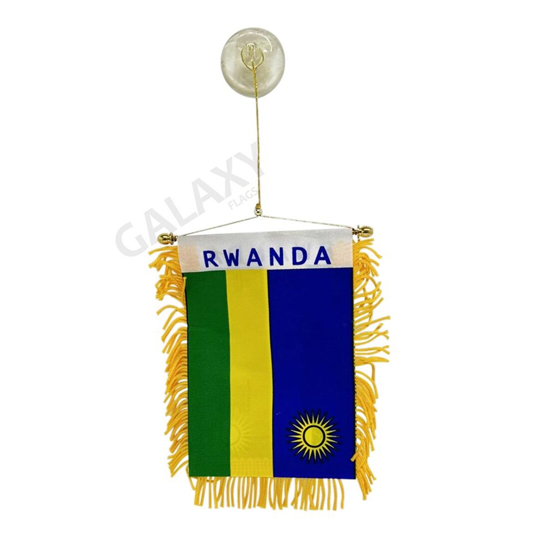 Rwanda Mini Banner / Rwanda Flag - Etsy