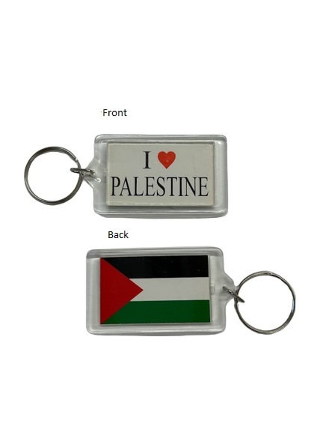 Palestine Key Chain / Palestine Flag Keychain - Etsy