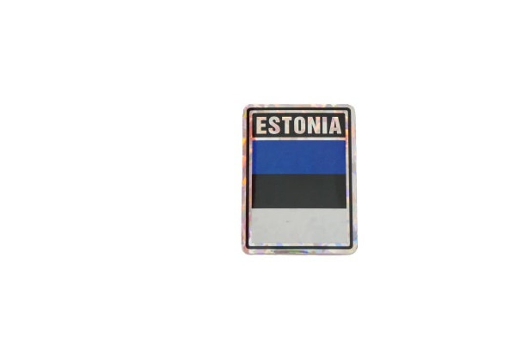 Estonia Sticker / Estonia Flag Sticker / "3x4" Estonia Sticker - Etsy