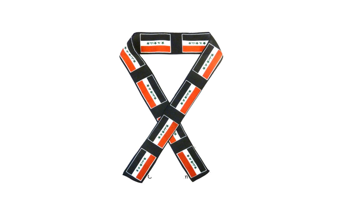 Iraq Flag Headband / Iraq Bandanna Scarf - Etsy