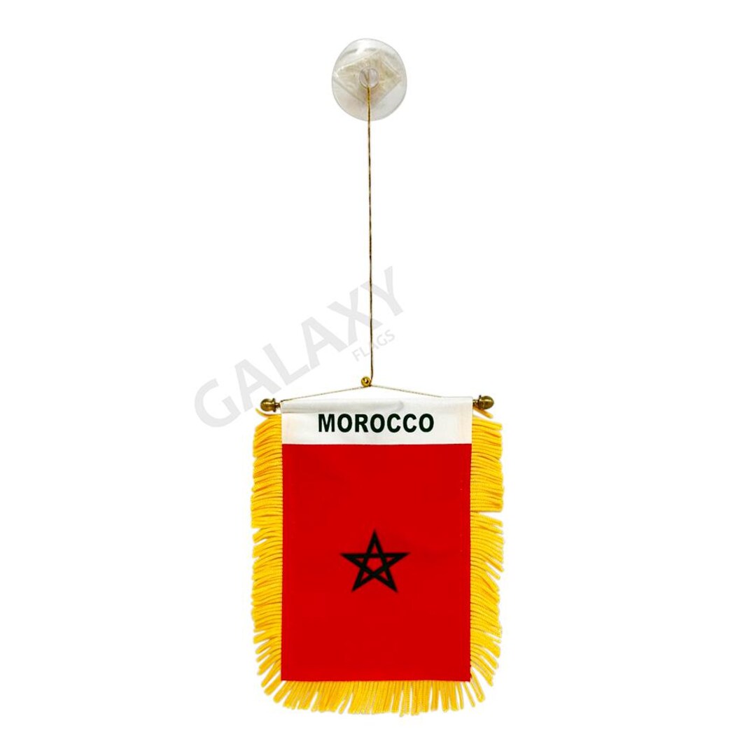 Morocco Mini Banner / Morocco Flag - Etsy
