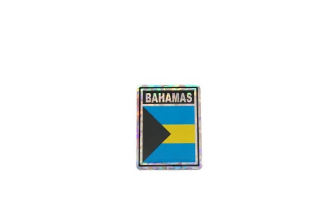 Bahamas Sticker / Bahamas Flag Sticker / 3x4 - Etsy
