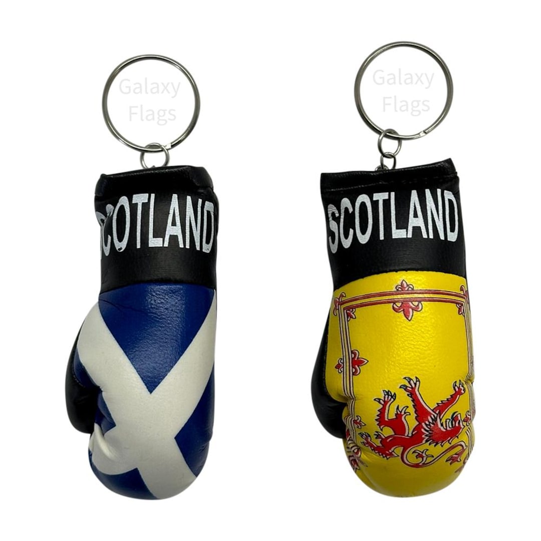Scotland Lion St. Andrew Boxing Glove / Scotland Flag / Mini Scotland ...