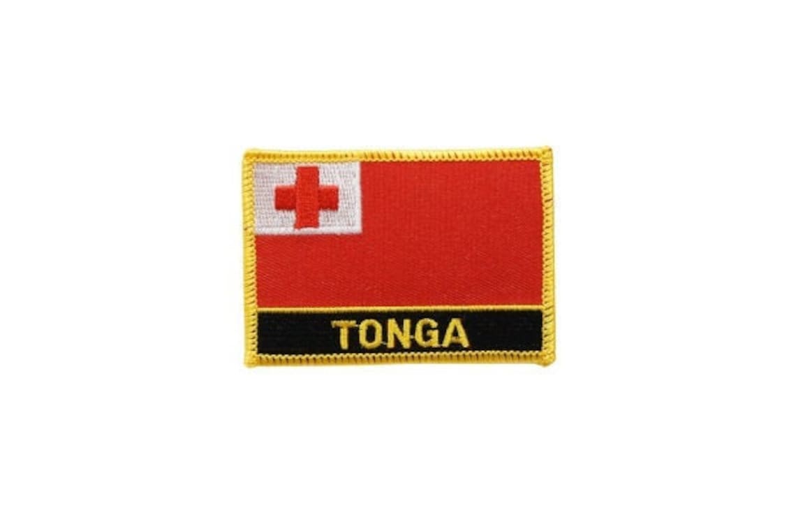 Tonga Patch / Tonga Flag Patch / Iron on or Sew On - Etsy