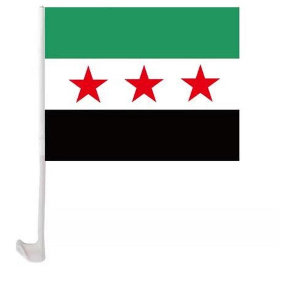 Syria Car Window Flag / New Syria Flag for Car Window - Etsy