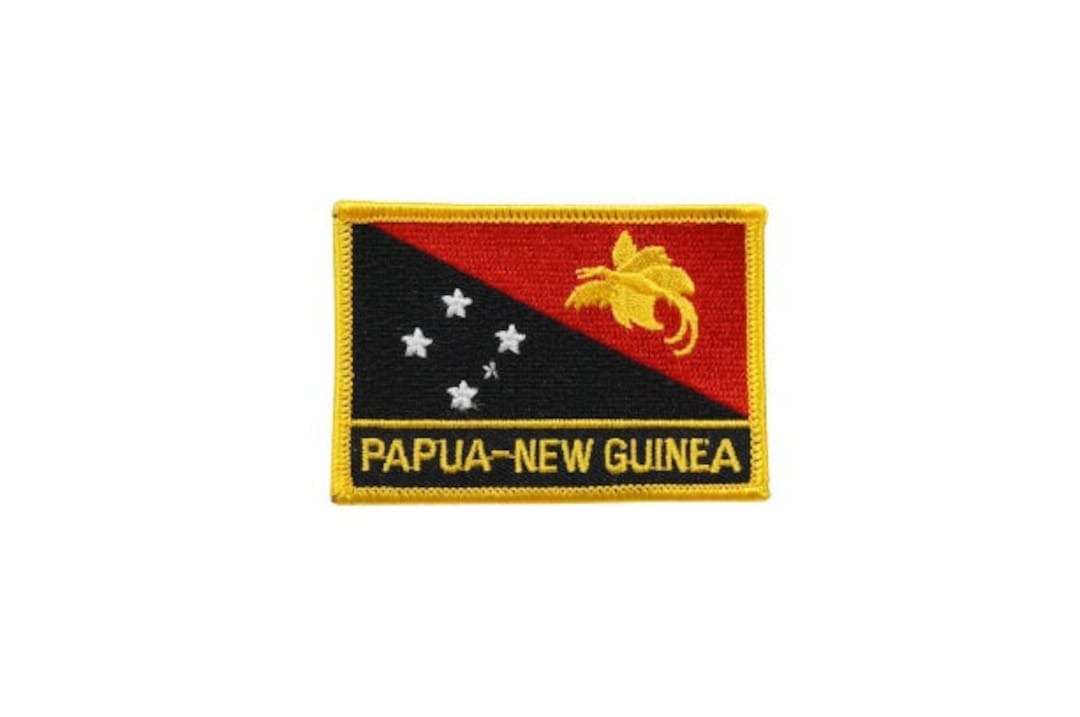 Papua-new Guinea Patch / Papua-new Guinea Flag Patch / Iron on or Sew ...