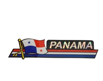 Panama Flag Stickers High-quality and Durable Adhesive Vinyl Decals - Etsy