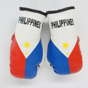 Philippines Boxing Glove / Philippines Flag / Mini Philippines Boxing ...
