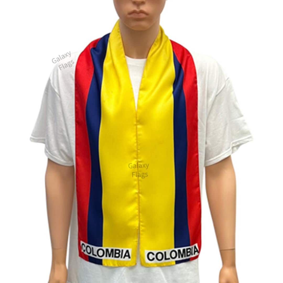 Colombia Scarf / Colombia Flag / Colombia Flag Scarves - Etsy