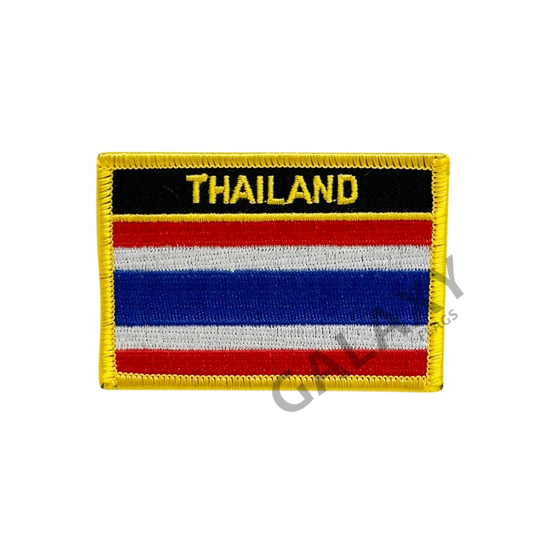 Thailand Patch / Thailand Flag Patch / Iron - on or Sew On - Etsy