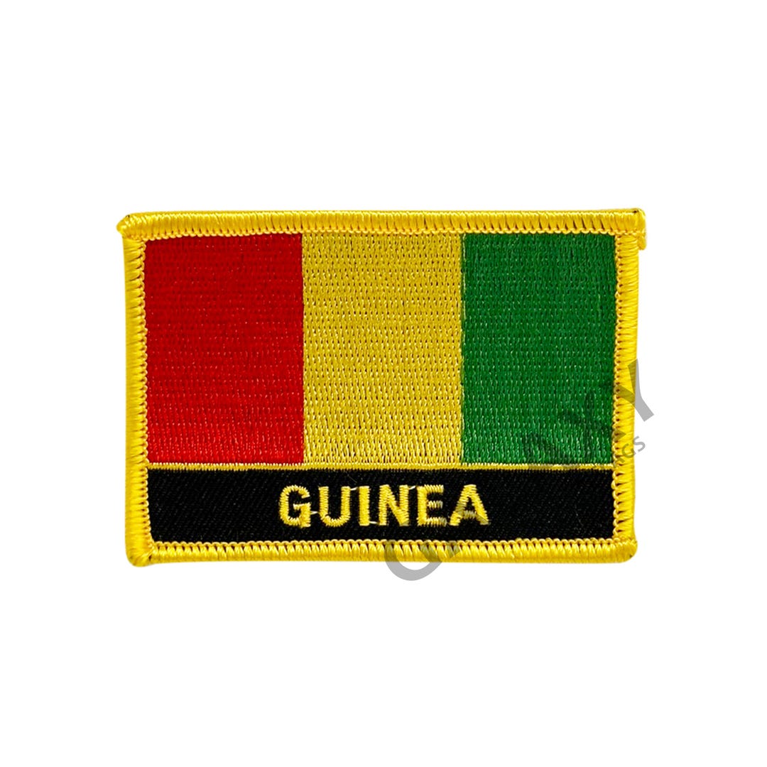 Guinea Patch / Guinea Flag Patch / Iron - on or Sew On - Etsy