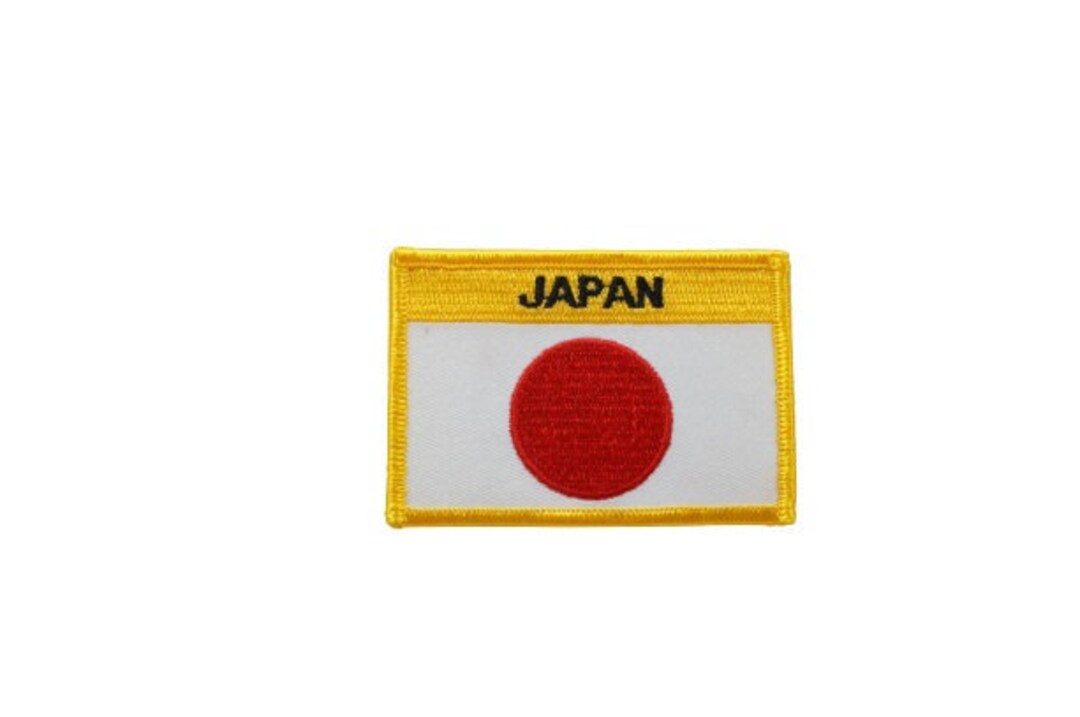 Japan Patch / Japan Flag Patch / Iron on or Sew On - Etsy