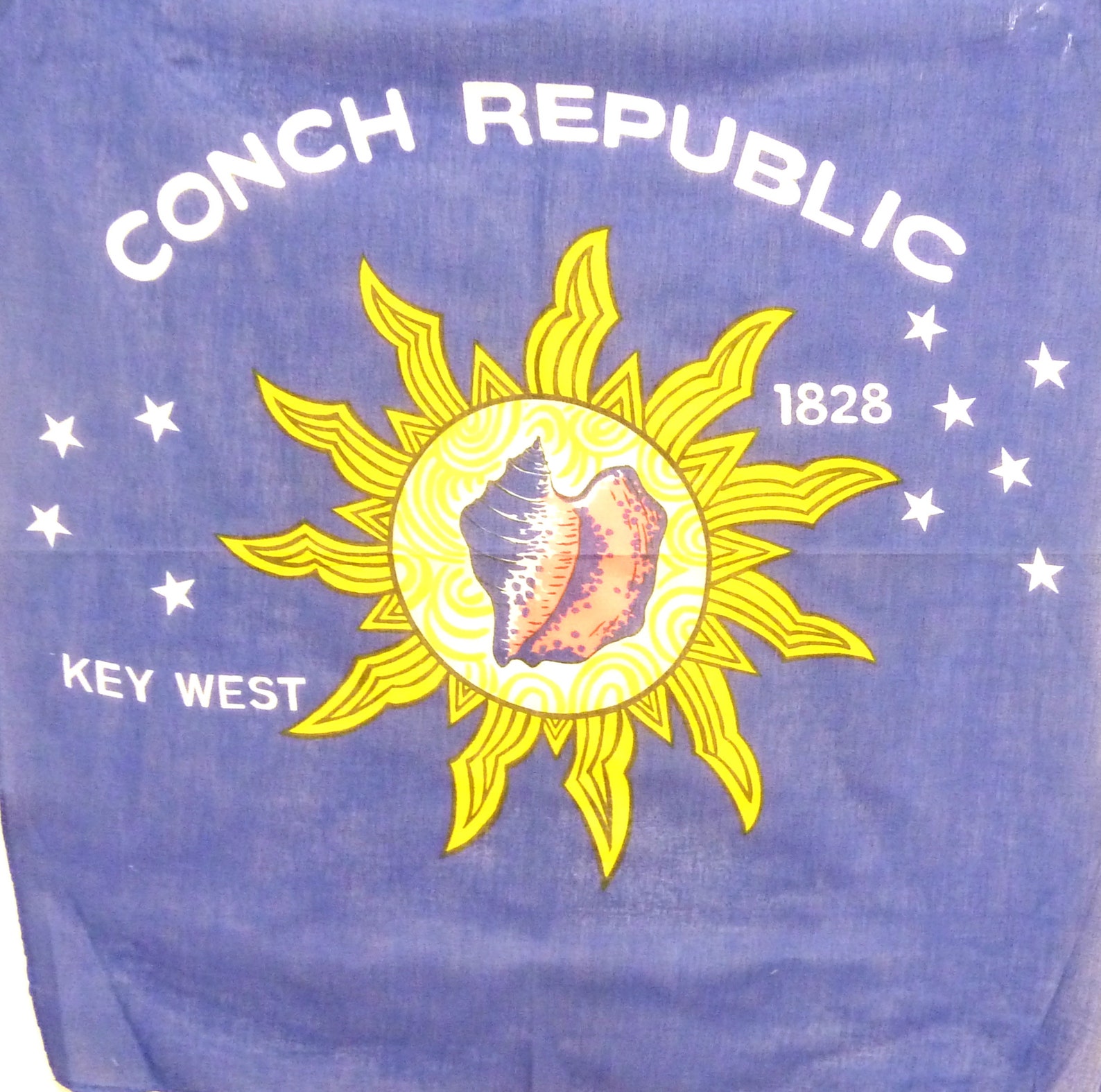 Conch Republic Bandana / Conch Republic Flag Bandana - Etsy