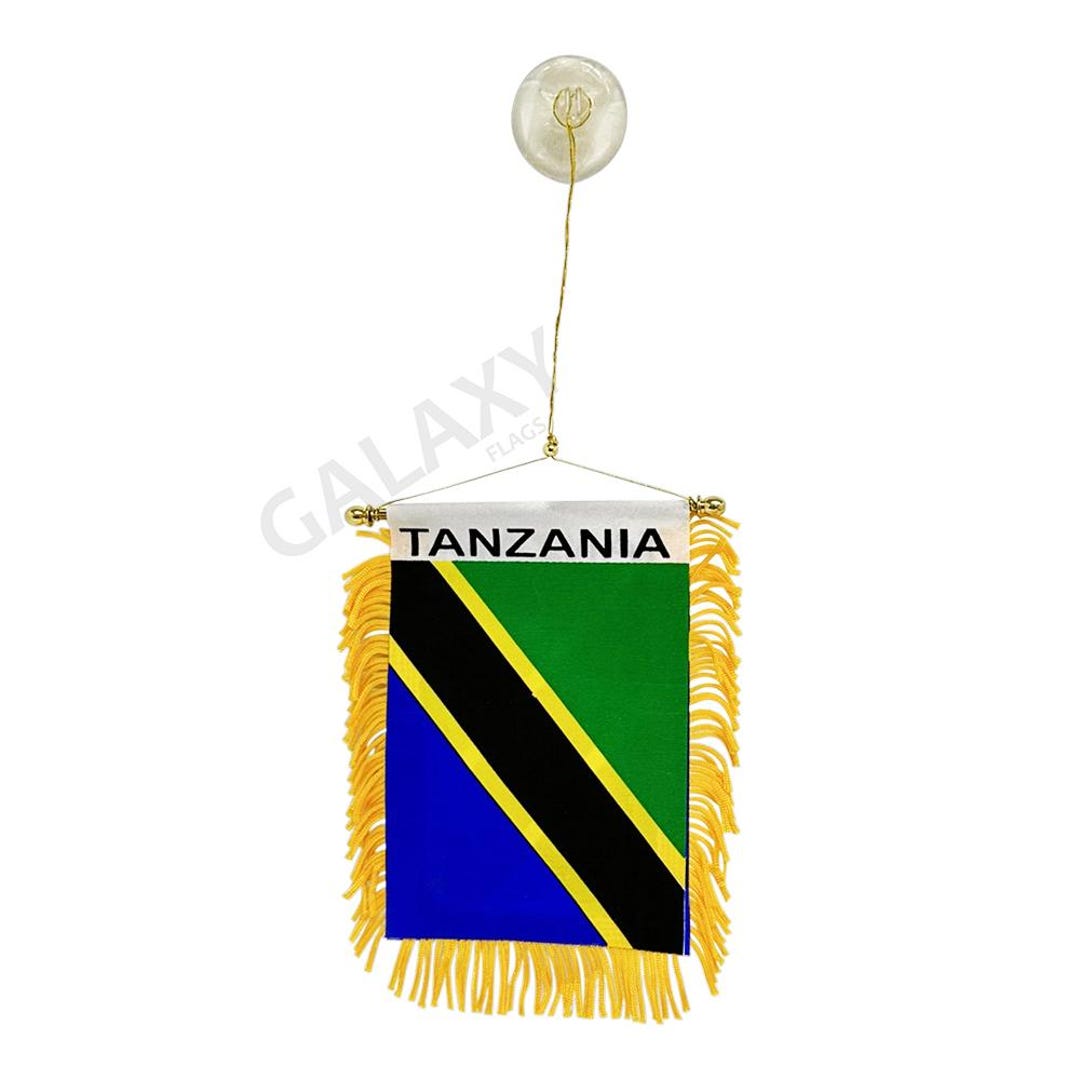 Tanzania Mini Banner / Tanzania Flag - Etsy