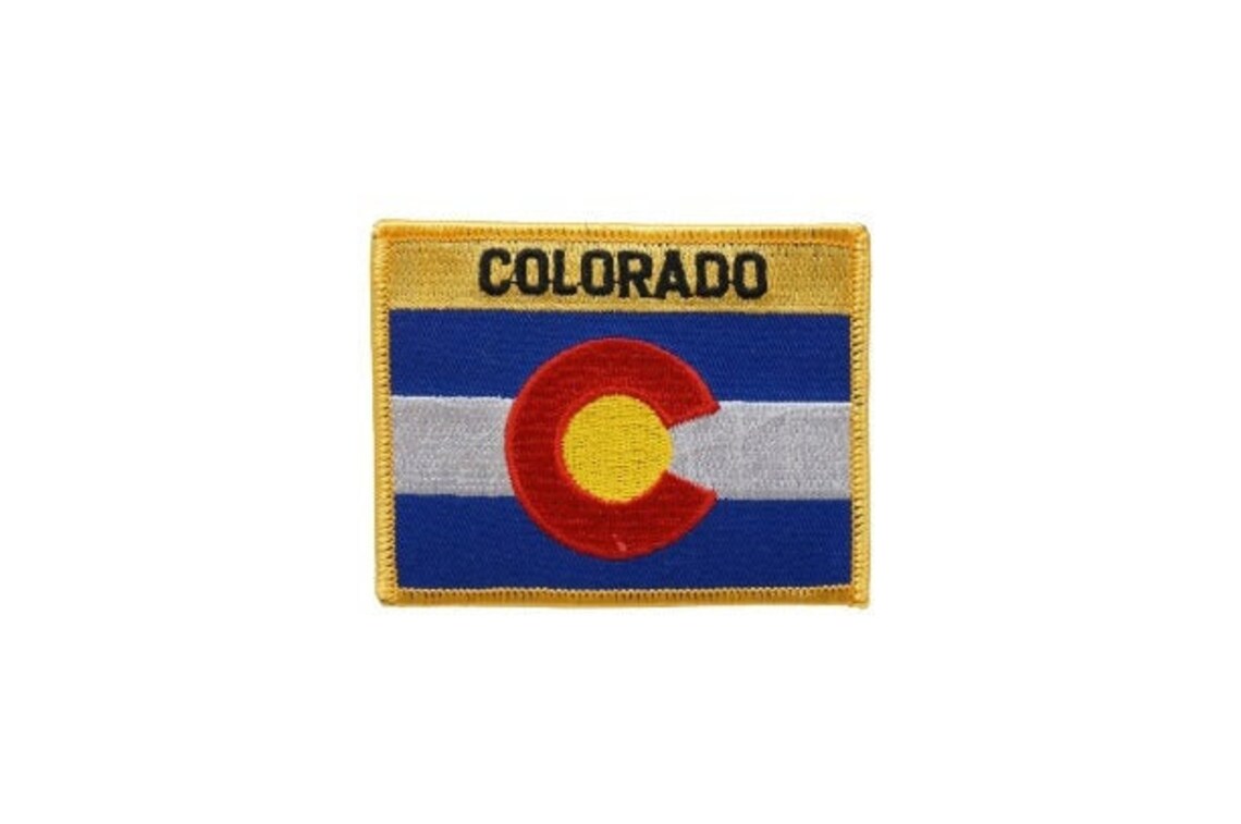 Colorado Patch / Colorado Flag Patch / Iron on or Sew On - Etsy