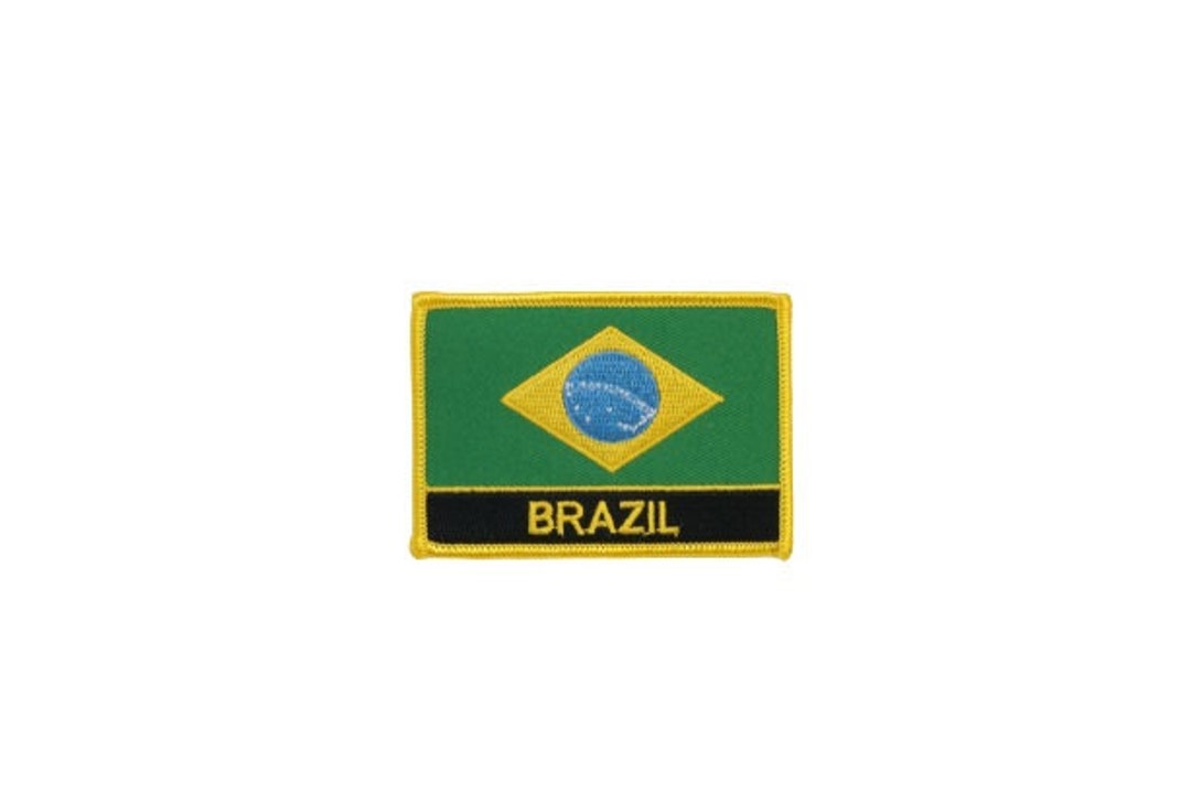 Brazil Patch / Brazil Flag Patch / Iron on or Sew On - Etsy Australia