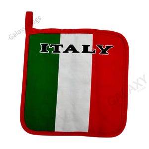 Italy Flag Kitchen Set / Italy Flag / Italy Flag Apron - Etsy