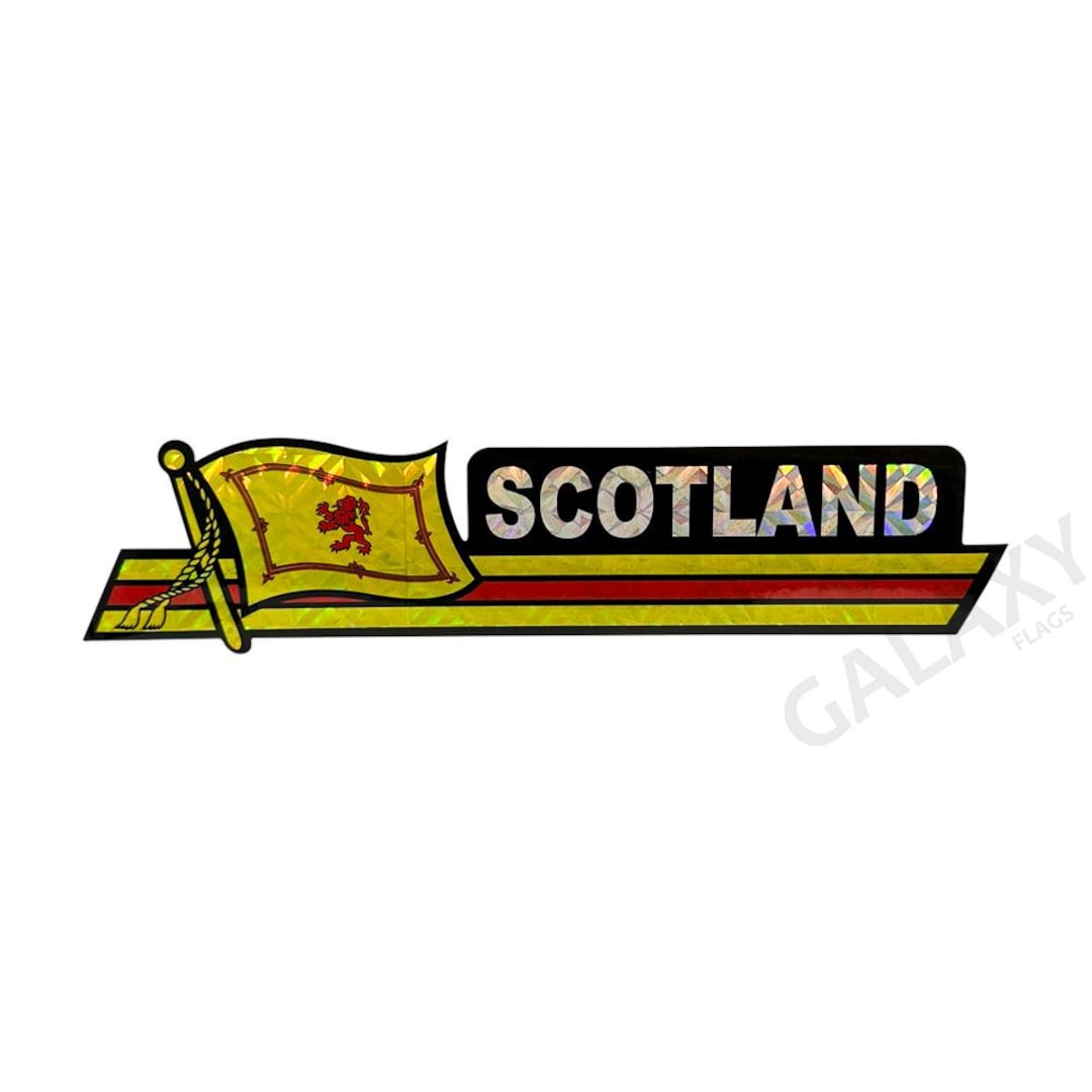 Scotland Lion St. Andrews Bumper Sticker / Scotland Lion St. Andrews ...