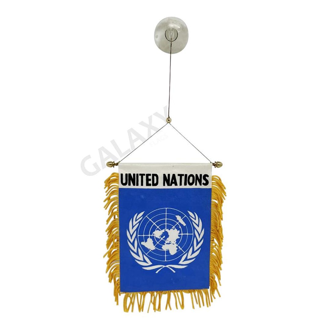 United Nations Mini Banner / United Nations Flag - Etsy
