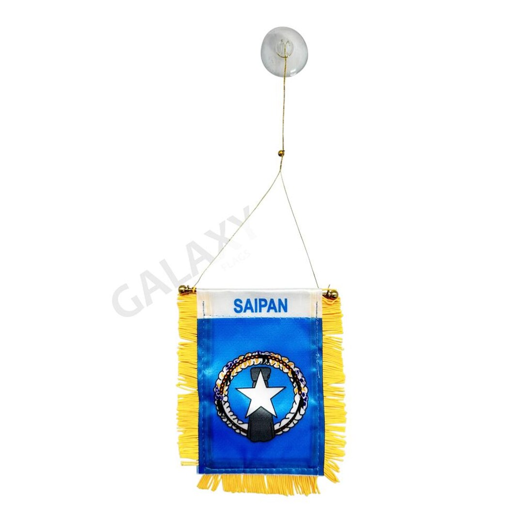 Saipan Mini Banner / Saipan Flag Northern Mariana Islands Flag - Etsy