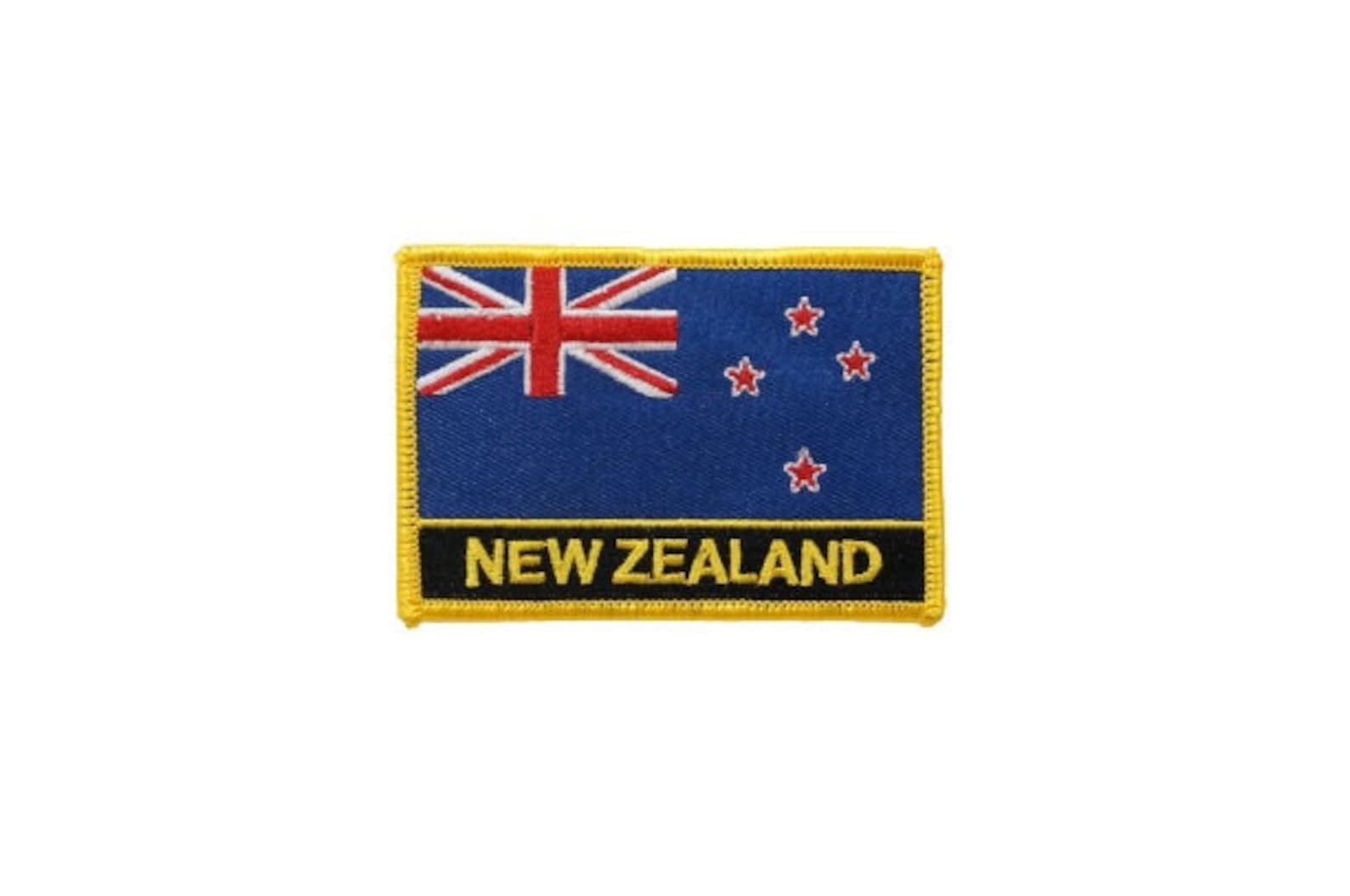 New Zealand patch / New Zealand Flag Patch / Iron on or Sew | Etsy