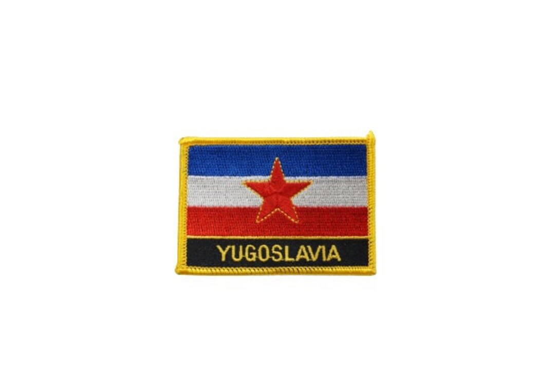 Yugoslavia Patch / Yugoslavia Flag Patch / Iron on or Sew On - Etsy