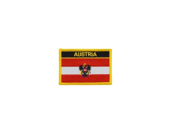 Austria Patch / Austria Flag Patch / Iron on or Sew on / - Etsy