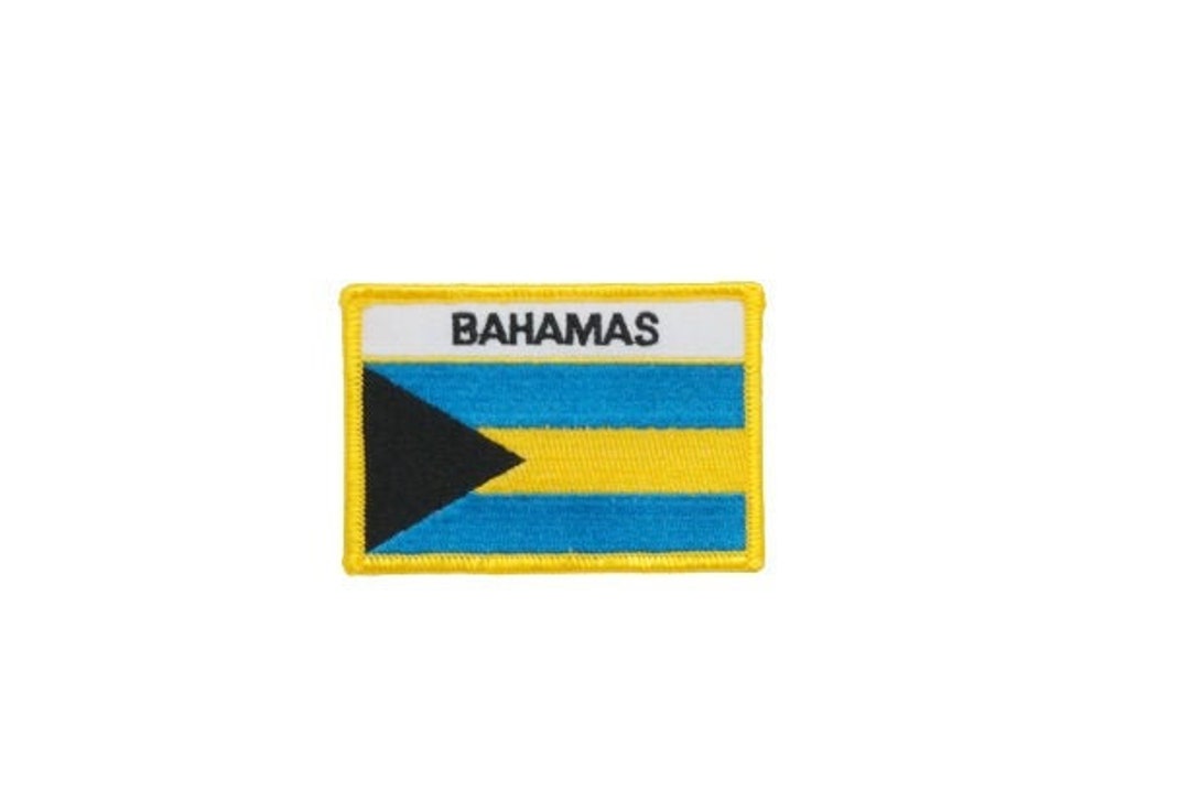 Bahamas Patch / Bahamas Flag Patch / Iron on or Sew On - Etsy