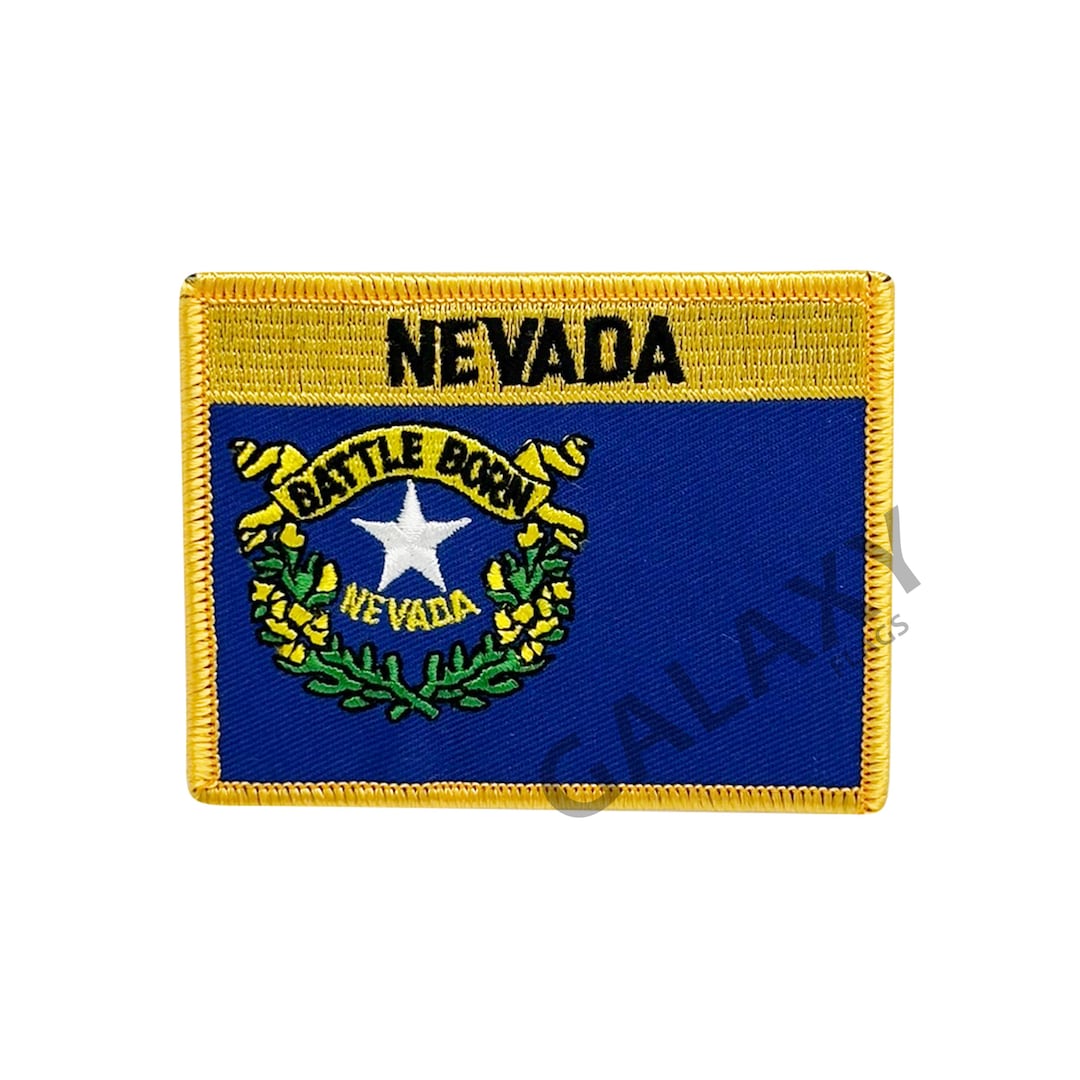 Nevada Patch / Nevada Flag Patch / Iron - on or Sew On - Etsy