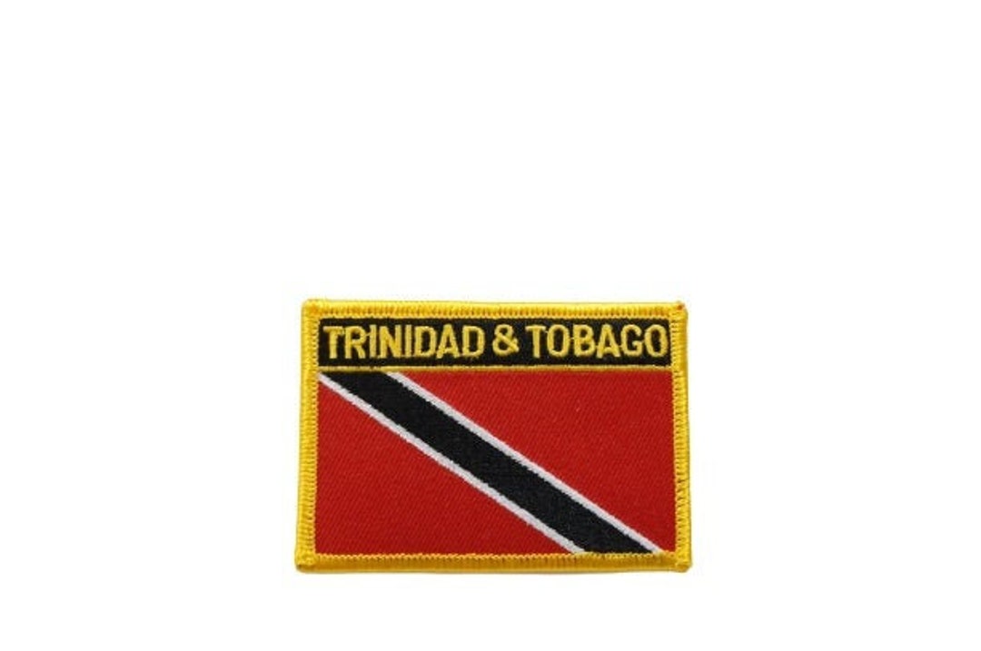 Trinidad & Tobago Patch / Trinidad and Tobago Flag Patch / Iron on or ...