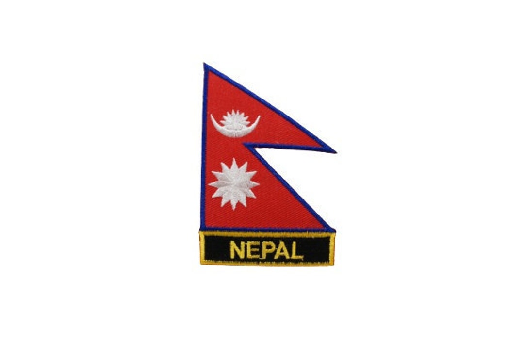 Nepal Patch / Nepal Flag Patch / Iron on or Sew On - Etsy