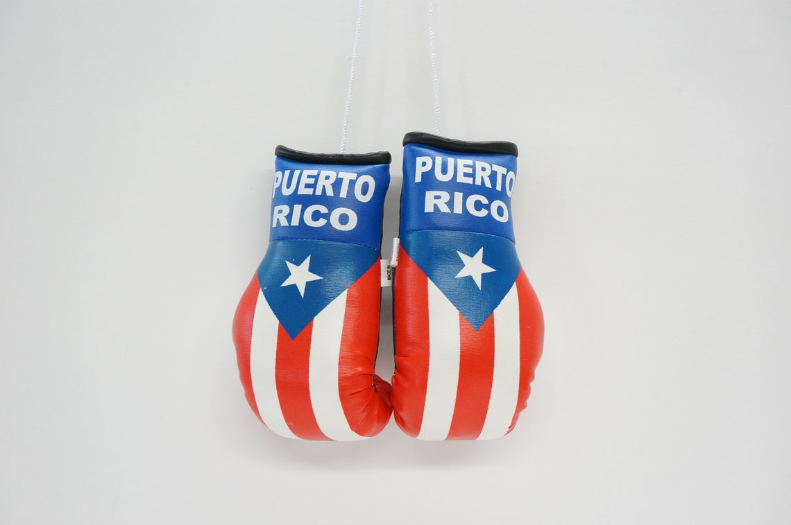 Puerto Rico Boxing Glove / Puerto Rico Flag / Mini Puerto Rico - Etsy UK