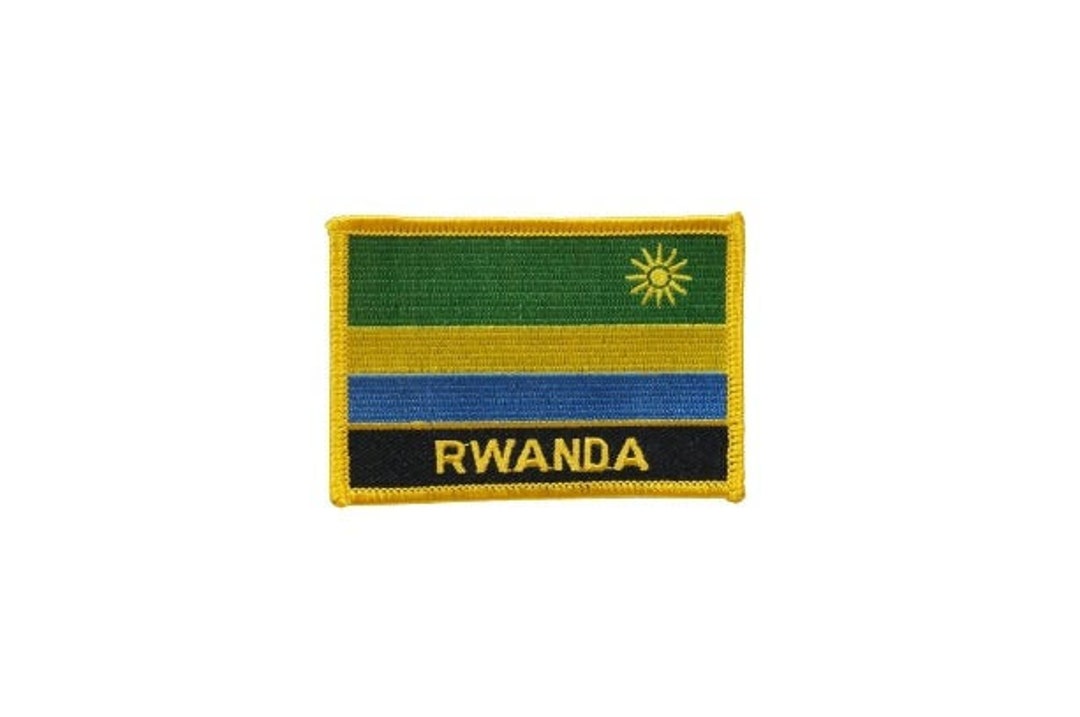 Rwanda Patch / Rwanda Flag Patch / Iron on or Sew On - Etsy