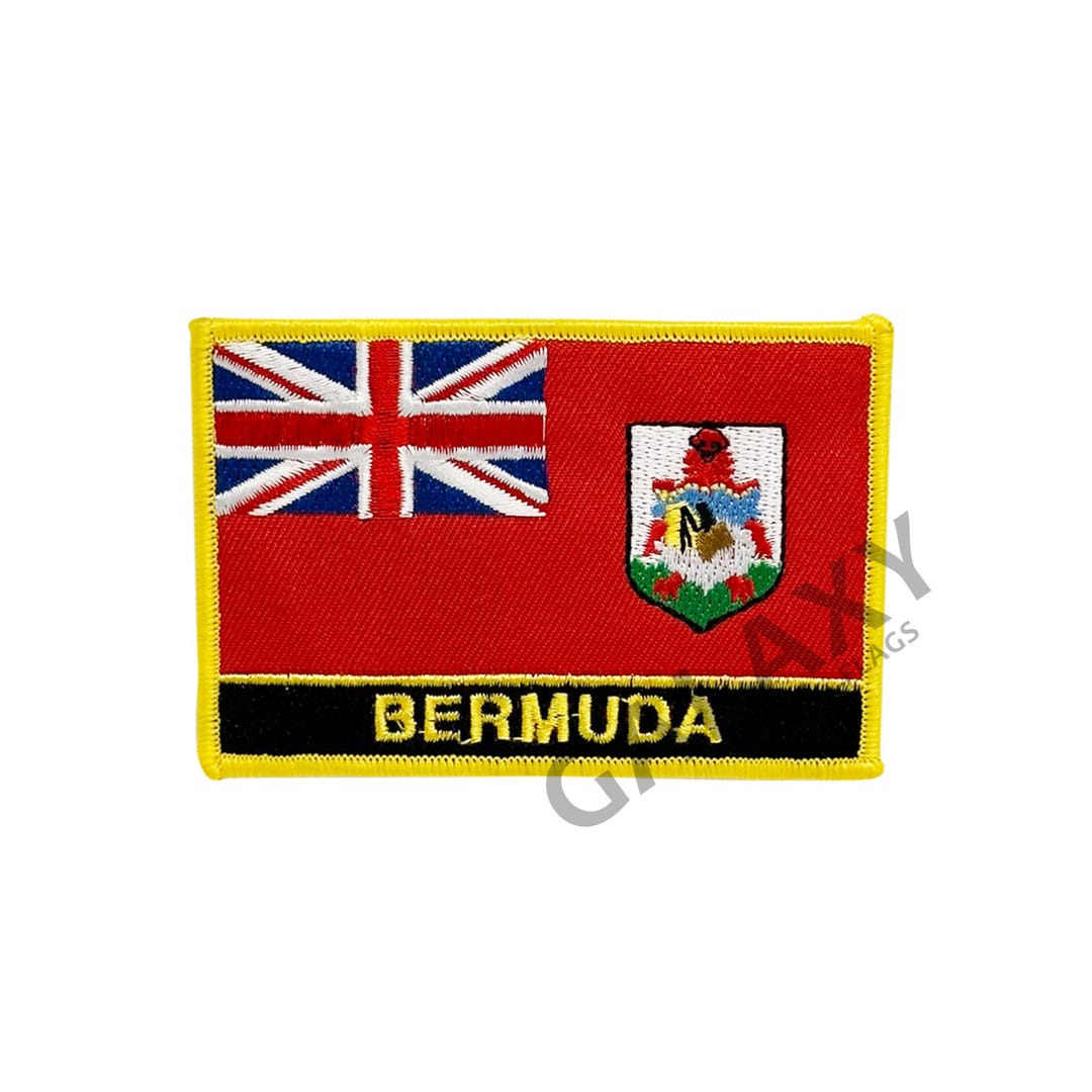 Bermuda Patch / Bermuda Flag Patch / Iron - on or Sew On - Etsy