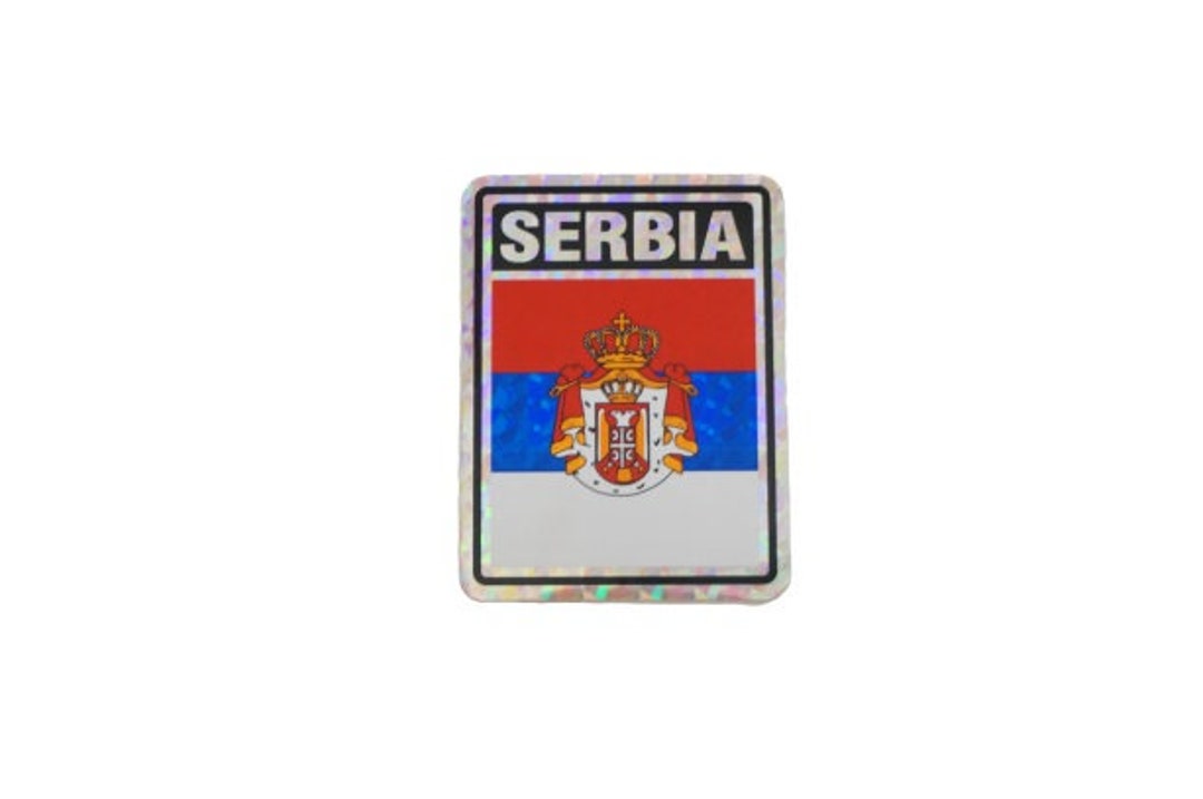 Serbia Sticker / Serbia Flag Sticker / "3x4" Serbia Sticker - Etsy