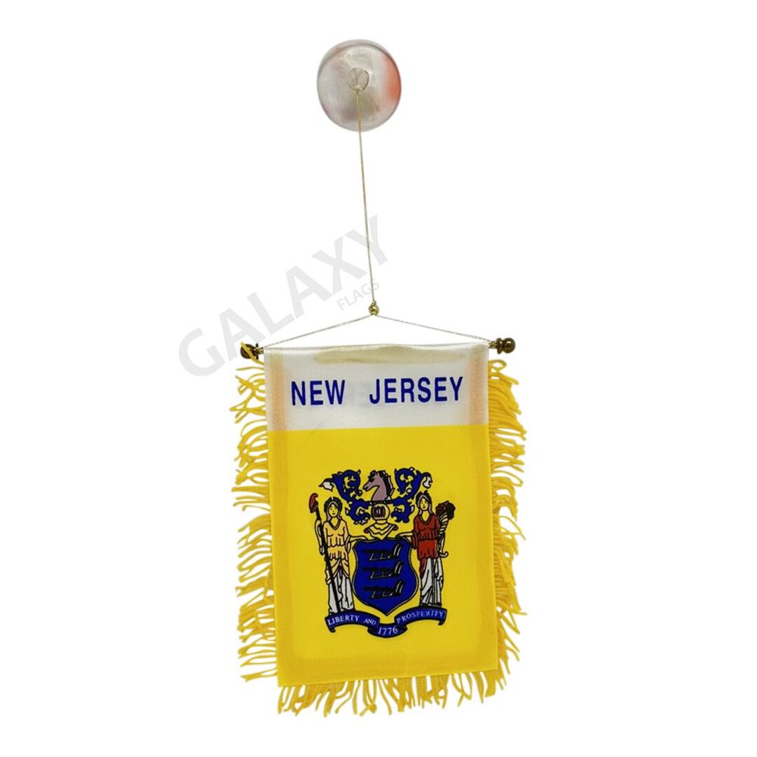 New Jersey Mini Banner / New Jersey Flag / New Jersey State Flag - Etsy