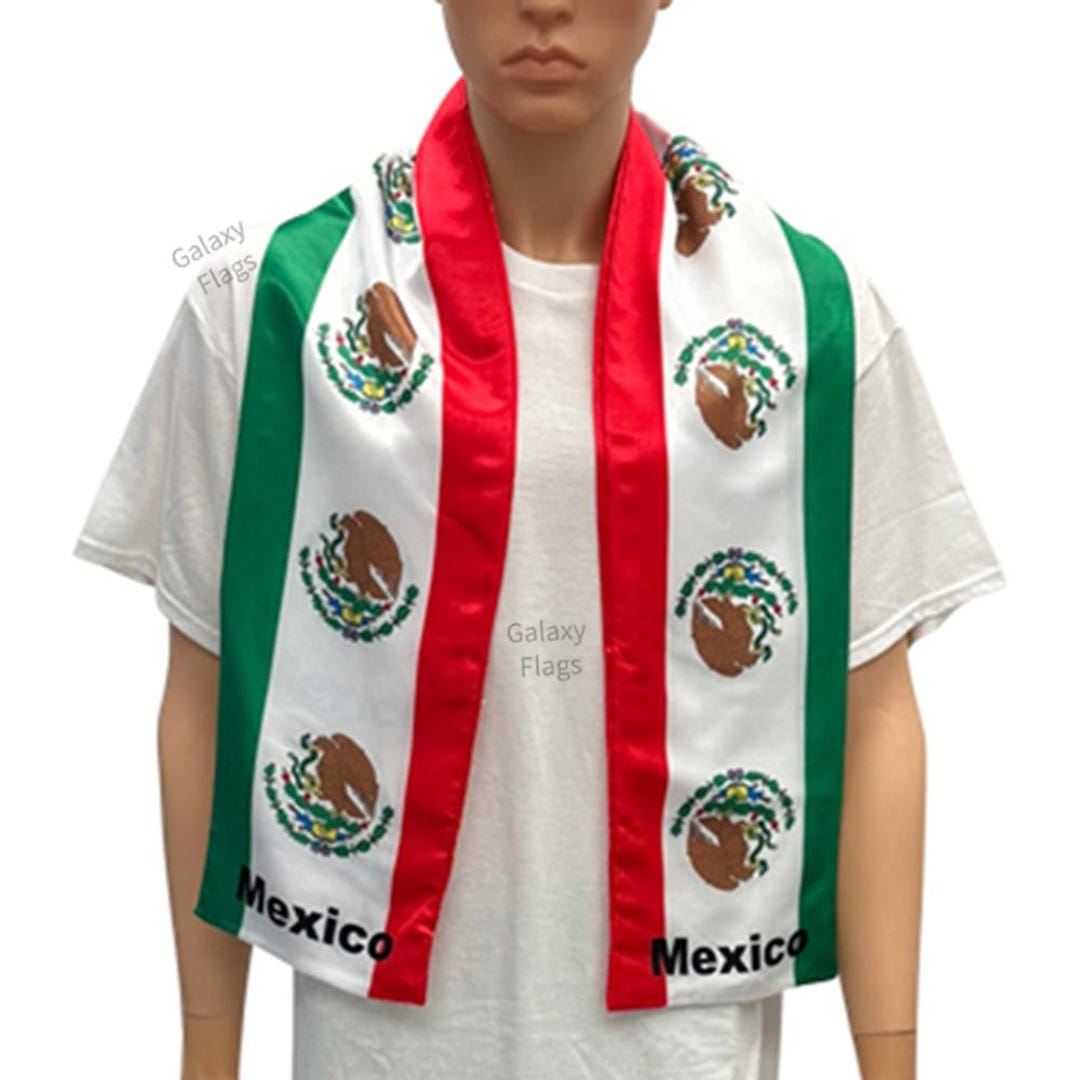 Mexico Scarf / Mexico Flag / Mexico Flag Scarves - Etsy