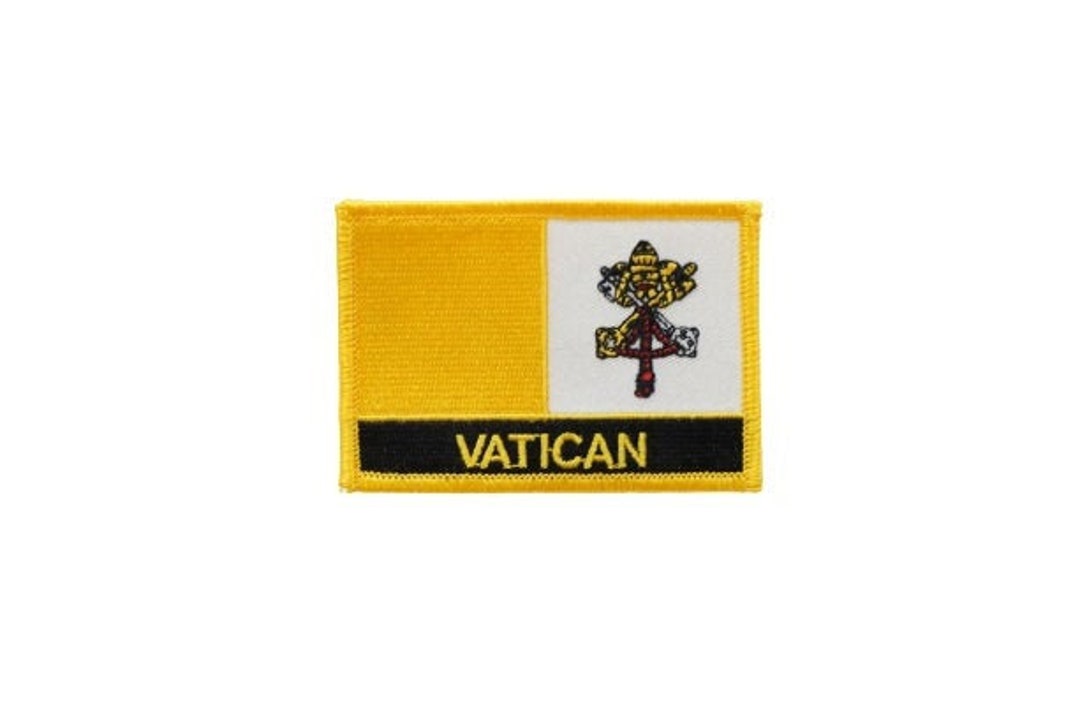 Vatican City Patch / Vatican City Flag Patch / Iron on or Sew On - Etsy