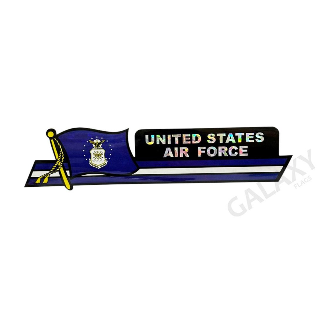 United States Air Force Bumper Sticker / United States Air Force Flag ...