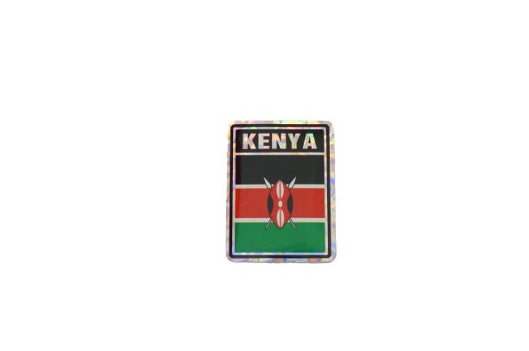 Kenya Sticker / Kenya Flag Sticker / "3x4" Kenya Sticker - Etsy