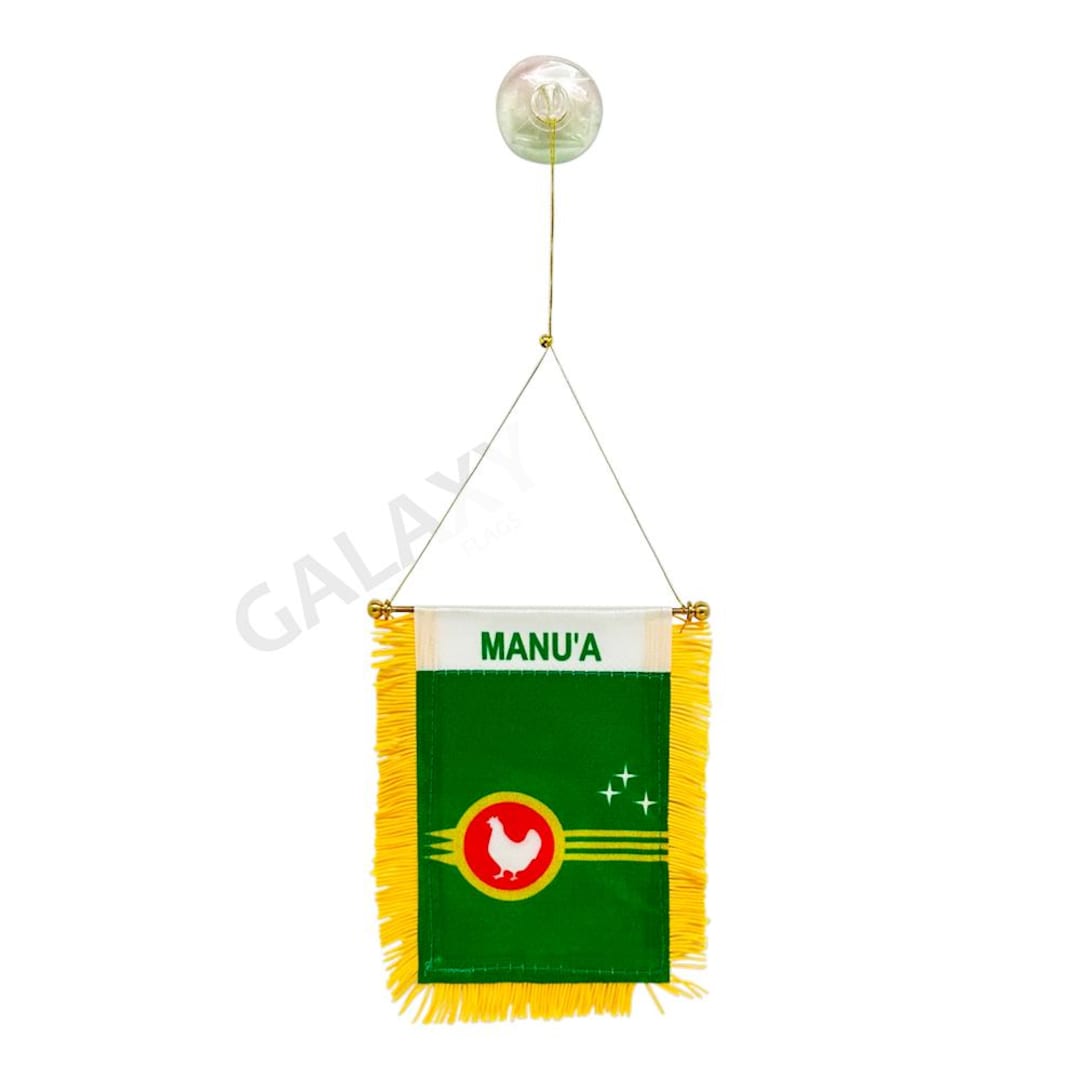 Manu'a Mini Banner / Manu'a Flag Manu'atele, Manu'a District in ...