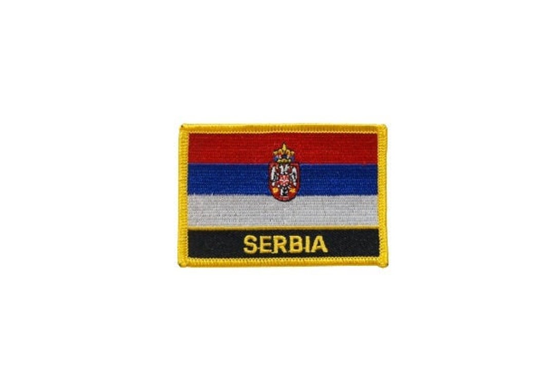 Serbia Patch / Serbia Flag Patch / Iron on or Sew On - Etsy