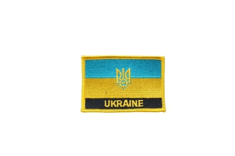 Ukraine Patch / Ukraine Flag Patch / Iron on or Sew On - Etsy